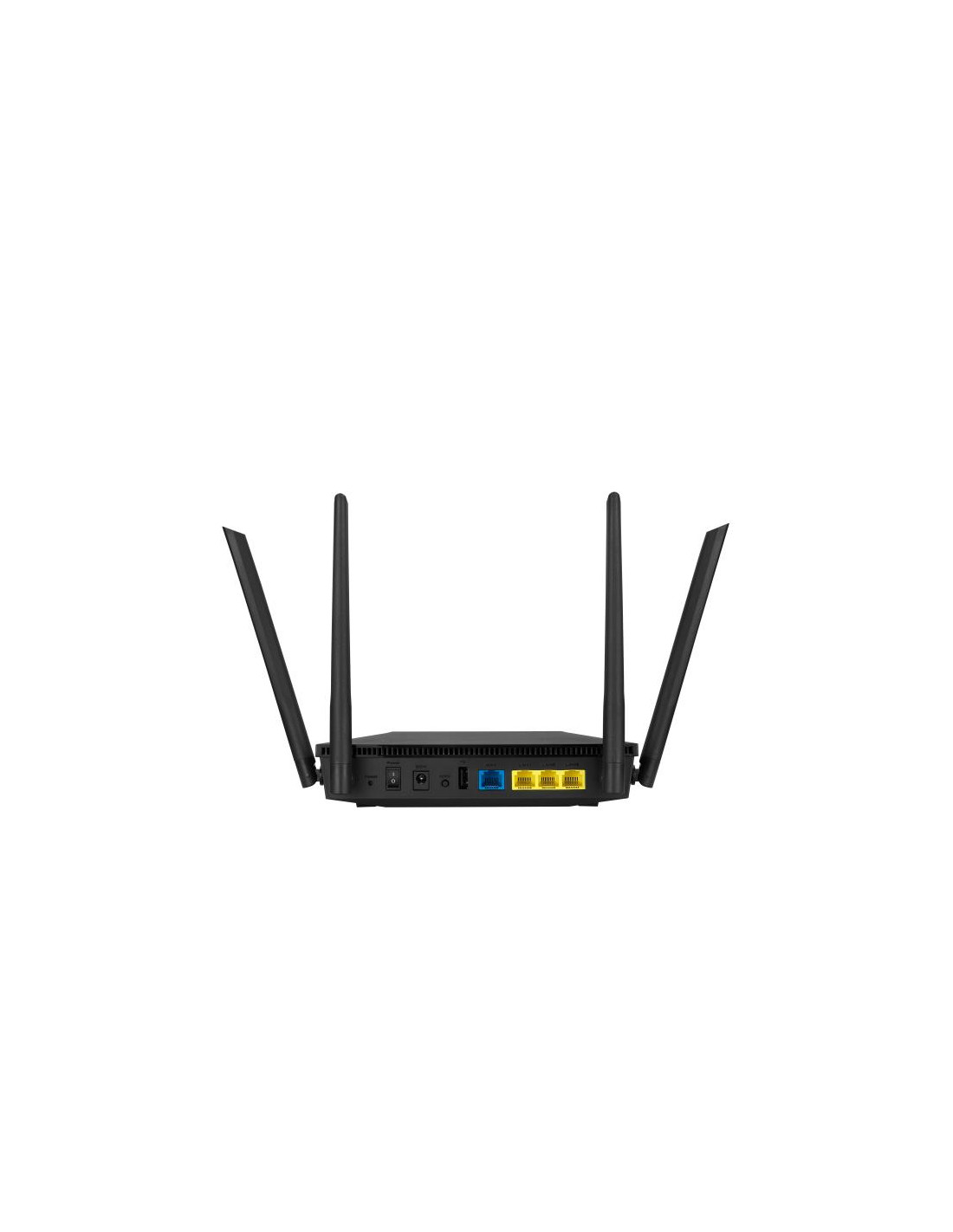 Wireless Router, ASUS, Wireless Router, 1800 Mbps, Wi-Fi 6, USB, 1 WAN ...